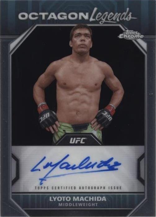 2024 Topps Chrome UFC - Octagon Legends Autographs Lyoto Machida #OLA ...