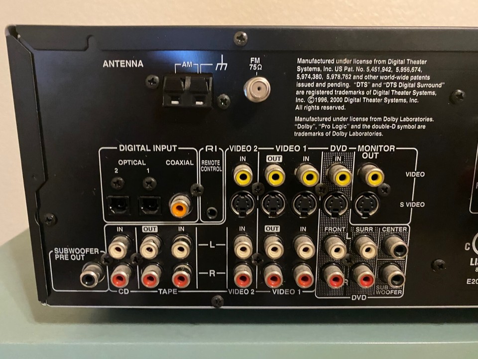 Onkyo AV Receiver Model HT-R500. Tested and Working Perfectly. | eBay