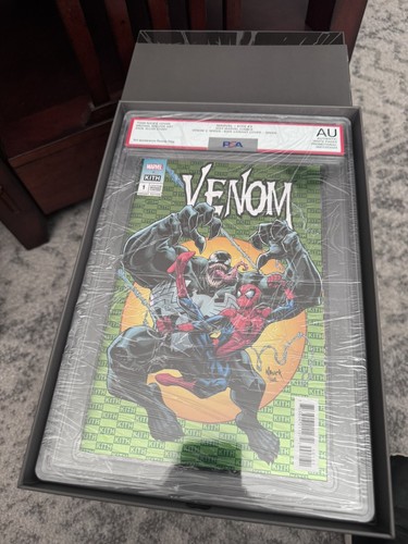 2024 SDCC Kith Marvel PSA Super Rare Green Venom Spider-Man Graded ...