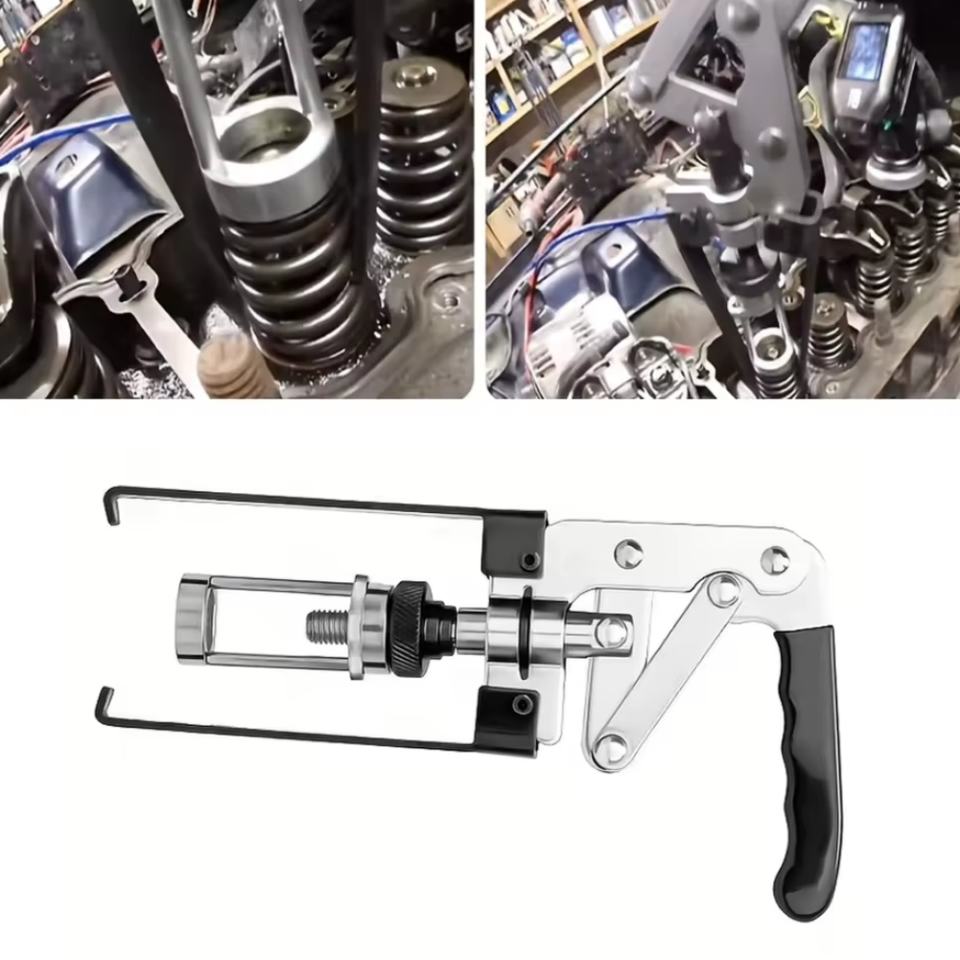 Valve Spring Compressor Tool Push Down Design Adjustable Claw Auto ...