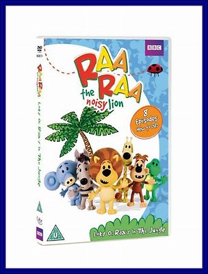 RAA RAA THE NOISY LION - LOTS OF RAAS IN THE JUNGLE*** BRAND NEW DVD ...