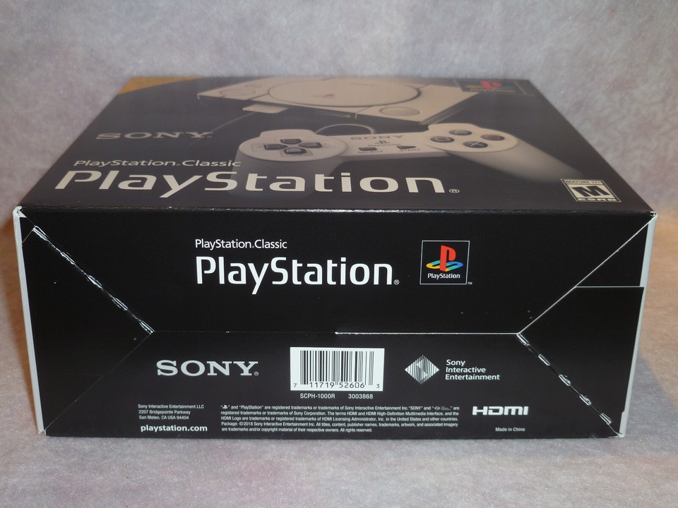New! Sony PlayStation 1 Classic Mini Console PS1 with 20 Games ...