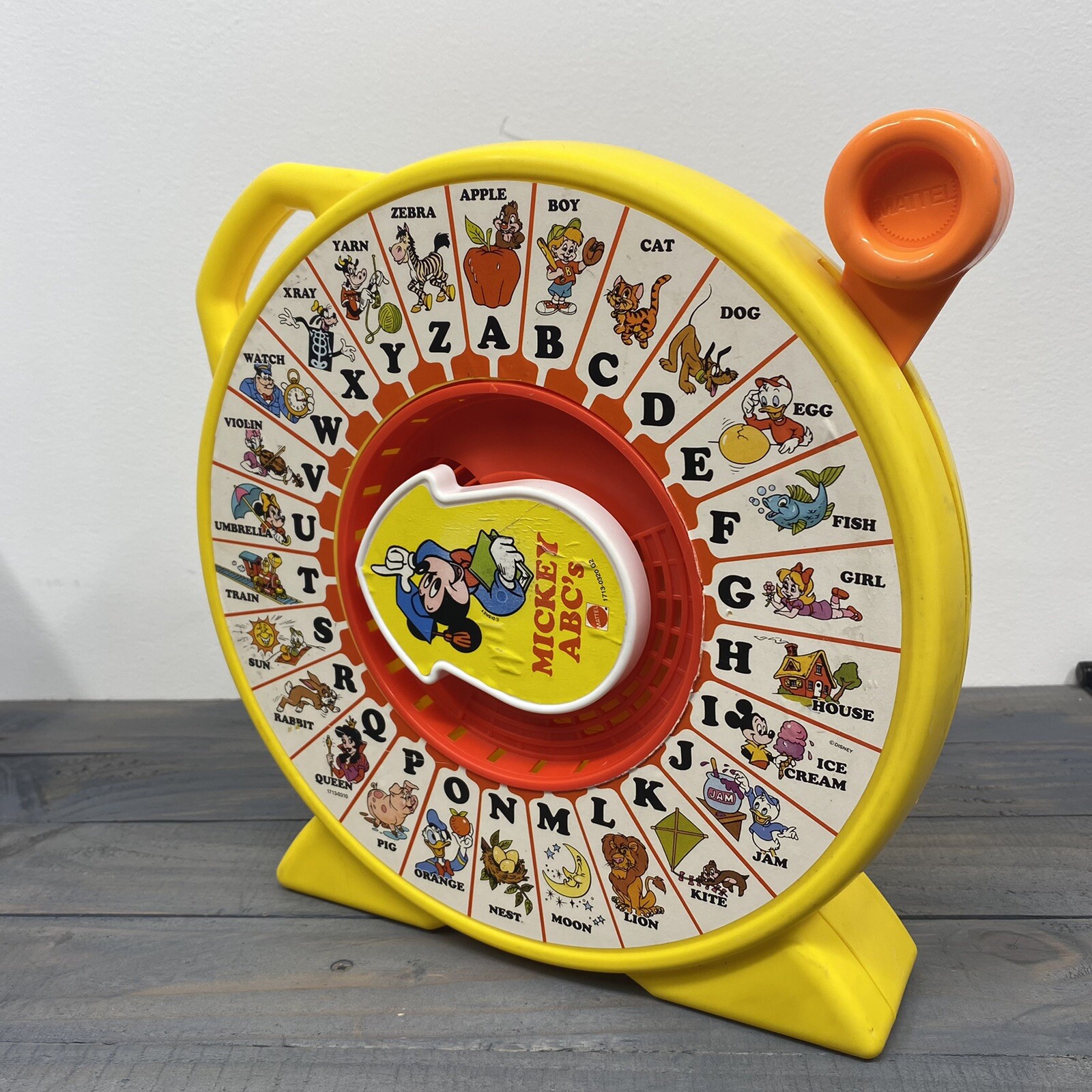 Vintage Mattel Disney Mickey ABCs See N Say- 1989 for sale online | eBay