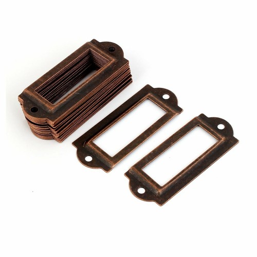 23mm Label Tag Pull Frame Handle File Name Card Holder For Furniture ...