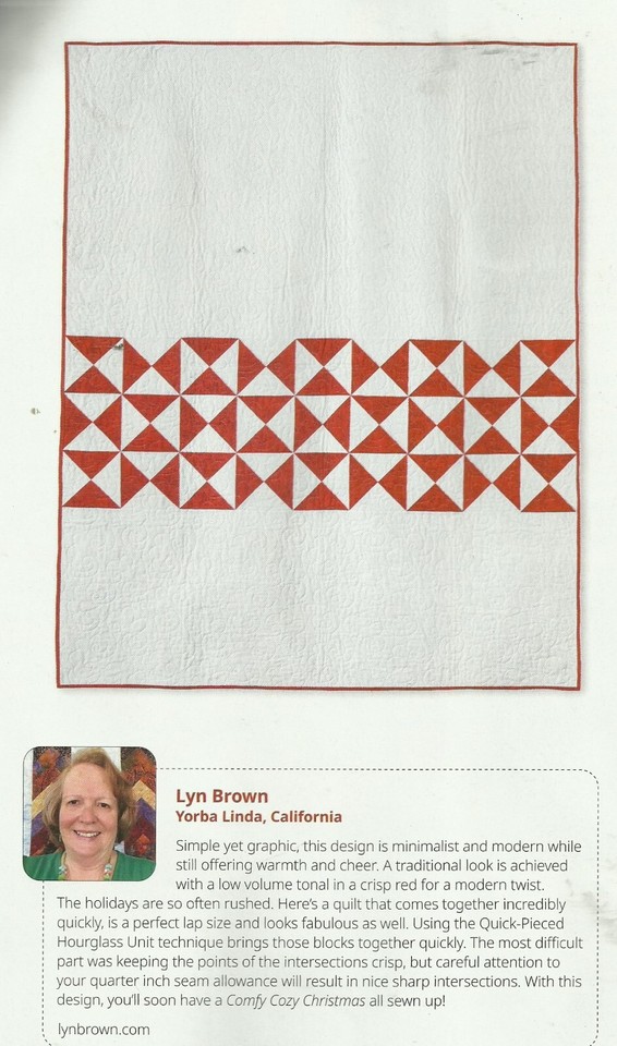 L0140 COMFY COZY CHRISTMAS QUILT PATTERN/INSTRUCTIONS | eBay