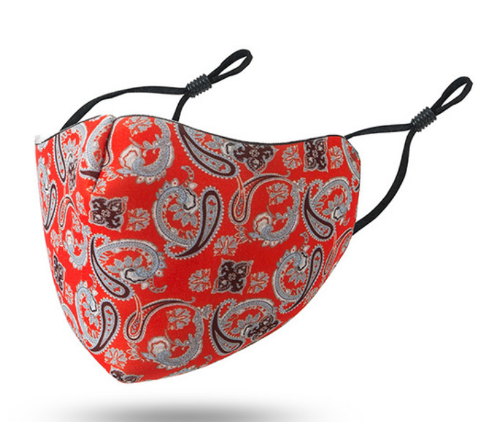 Face Mask Cover Fashion Reusable Washable Breathable Cloth Covering ...