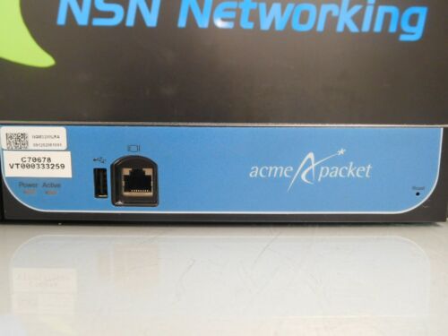 Acme Packet Net-Net 3820 Session Director NNSD3820-1K-R 800-3500-00-1. ...