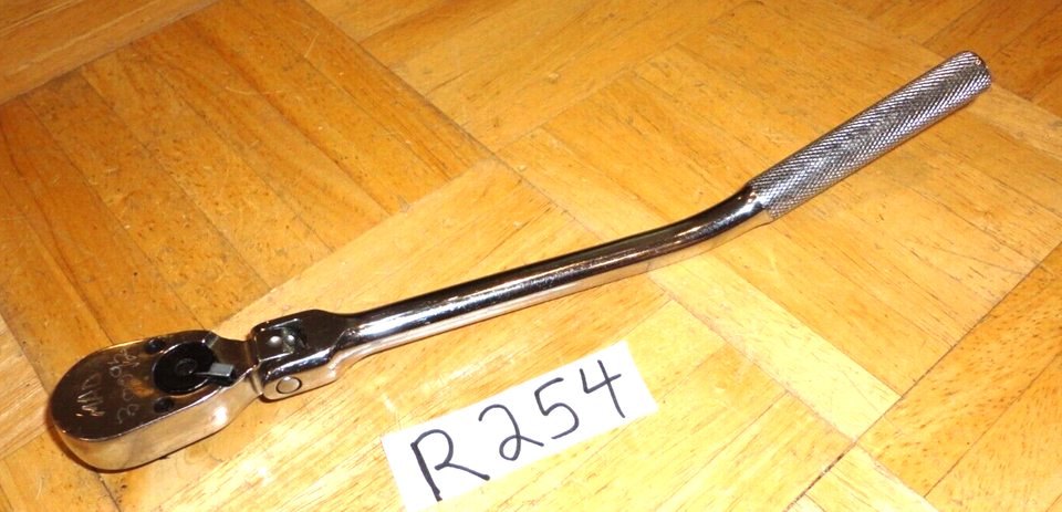 MAC TOOLS 3/8 DRIVE 11 INCH LONG BENT HANDLE FLEX- HEAD RATCHET XR11FS ...