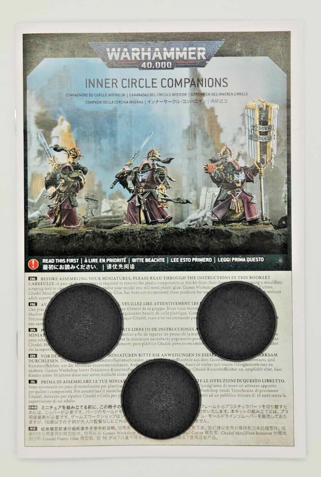 Inner Circle Companions | Dark Angels | Warhammer 40k | New On Sprue | eBay