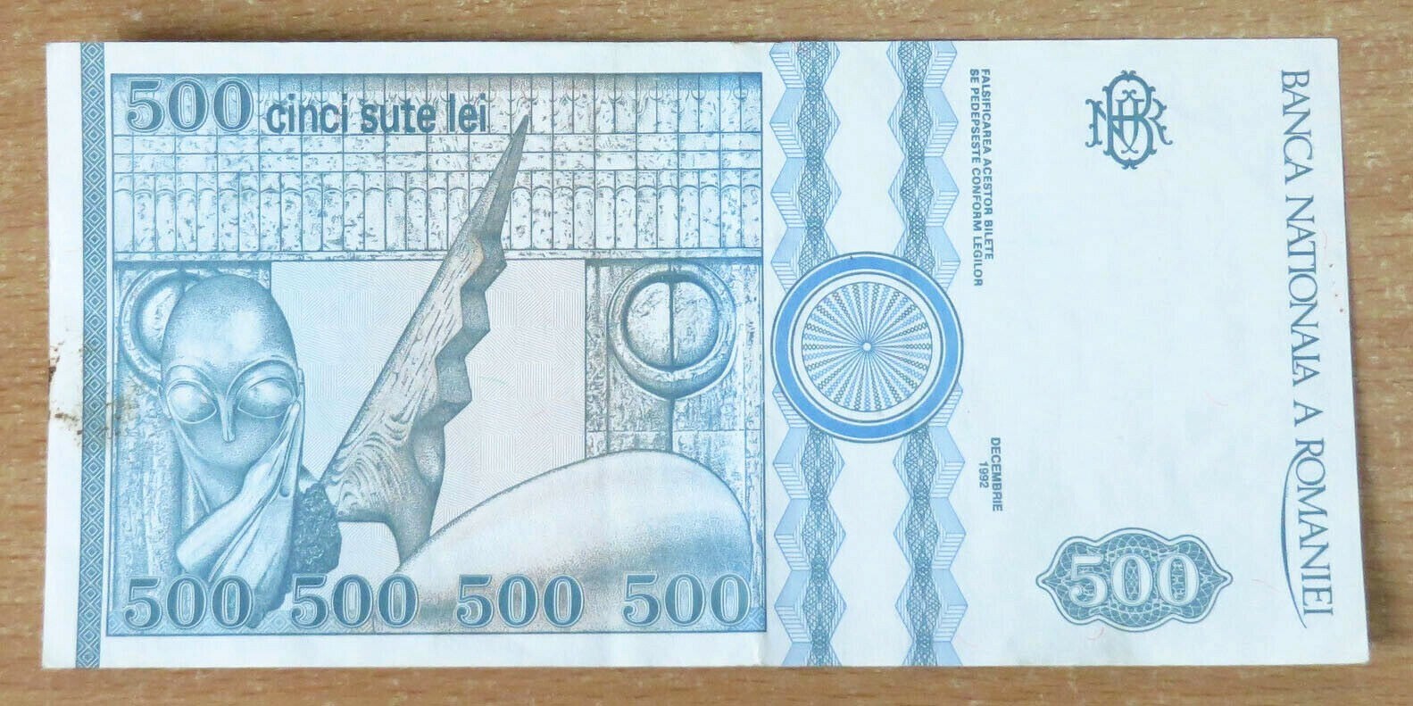 cinci-sute-lei-banknote-romania-1992-500-lei-ebay