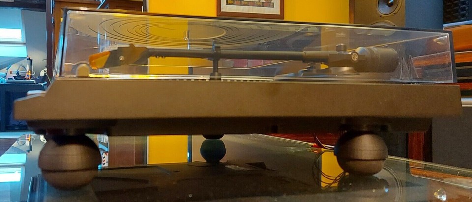 4x Feet Foot Piede Piedi Piedini Piedino Giradischi Turntable ...