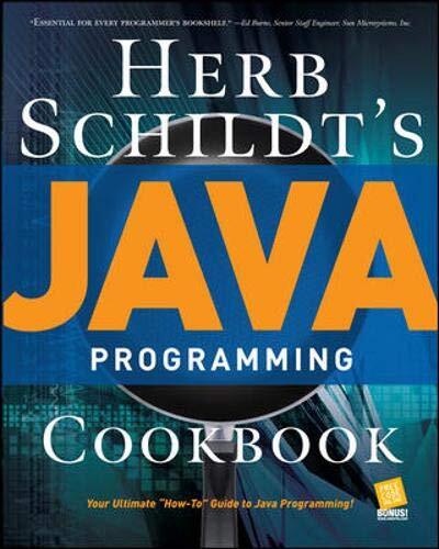 Herb Schildt's Java Programming Cookbook [Paperback] [2007] | eBay
