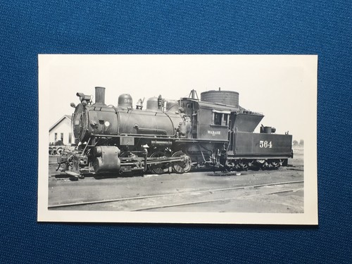 Wabash Railroad Engine Locomotive No. 564 Antique Photo | eBay
