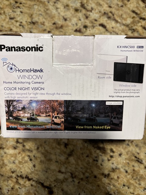 Panasonic HomeHawk Window 1080p Home Monitoring Camera - White for sale ...