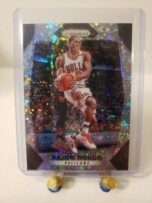 2017-18 PANINI PRIZM SILVER DISCO RAJON RONDO PELICANS NO. 124 | eBay