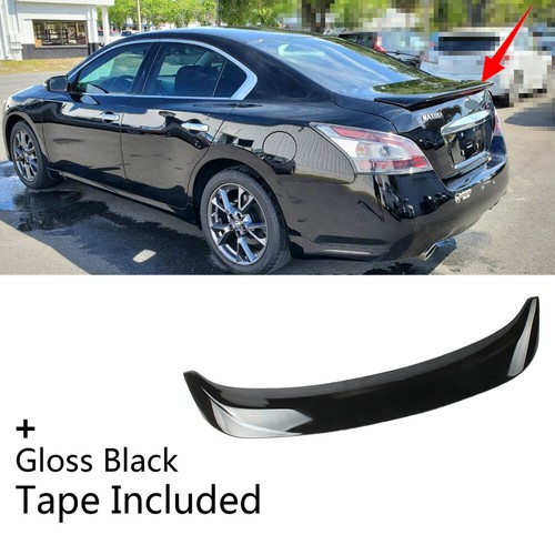 Fit For 2009-2015 Nissan Maxima Rear Tail Trunk Lip Spoiler ABS Wing ...