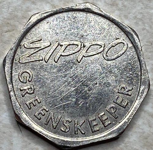 Zippo Greenskeeper Golf Ball Marker Token T8840 | eBay