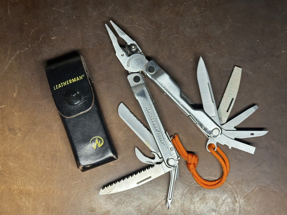 Leatherman Rebar 17-Piece Hand Held Multi-Tool (831815) - Silver ...