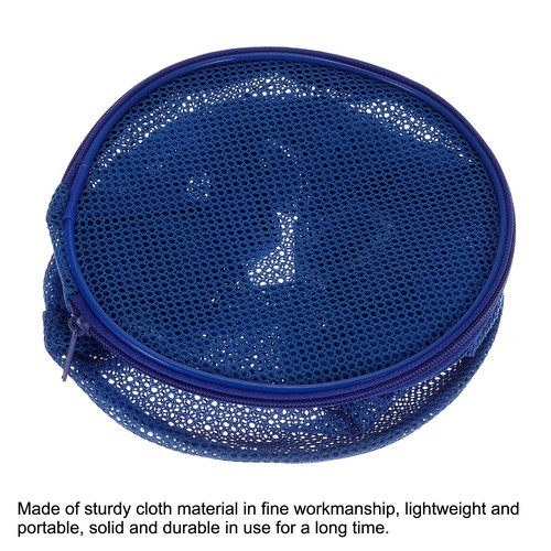 2pcs Mesh Beach Bag, Sea Shells Mesh Tote Sand Boxes Nets Bags, Blue ...