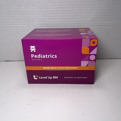 Level Up RN PEDS Pediatrics NURSING Study NCLEX Test Flash Cards ...