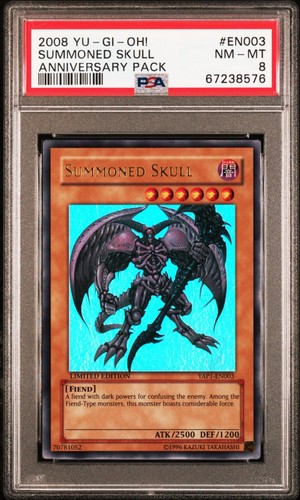 Yu-Gi-Oh! Summoned Skull (YAP1-EN003) Ultra Rare - Limited Ed - NM/MT ...