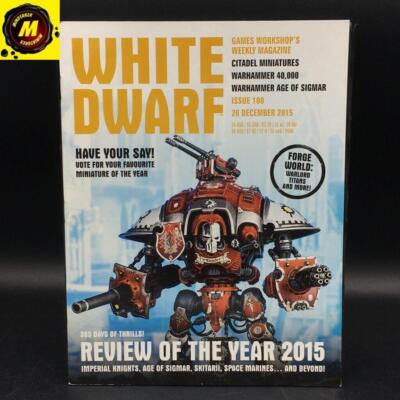 White Dwarf Weekly 100 - #WDW100 - White Dwarf | eBay
