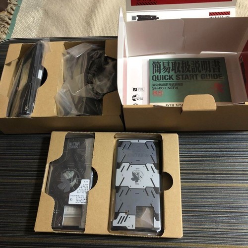 SHARP NTT Docomo Cell mobile Phone AQUOS Nerv SH-06D Evangelion New ...