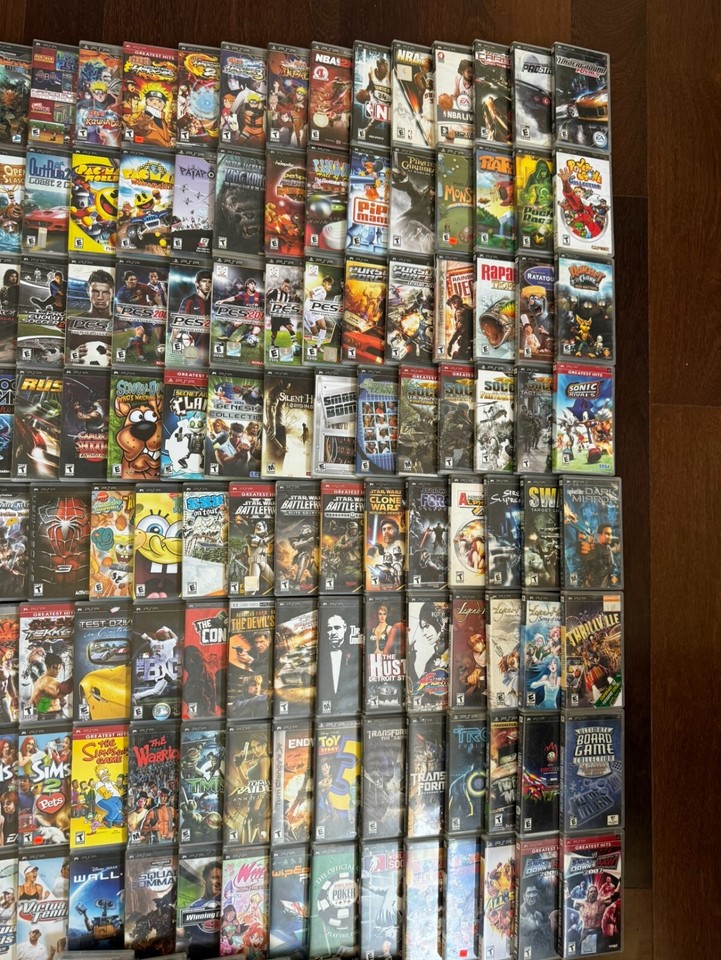 Sony PSP Authentic 500+ Video Games Collection *Pick and Choose Your ...