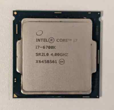 Intel Core i7-6700K 4.0GHz SR2L0 Desktop Processor Socket 1151 CPU | eBay