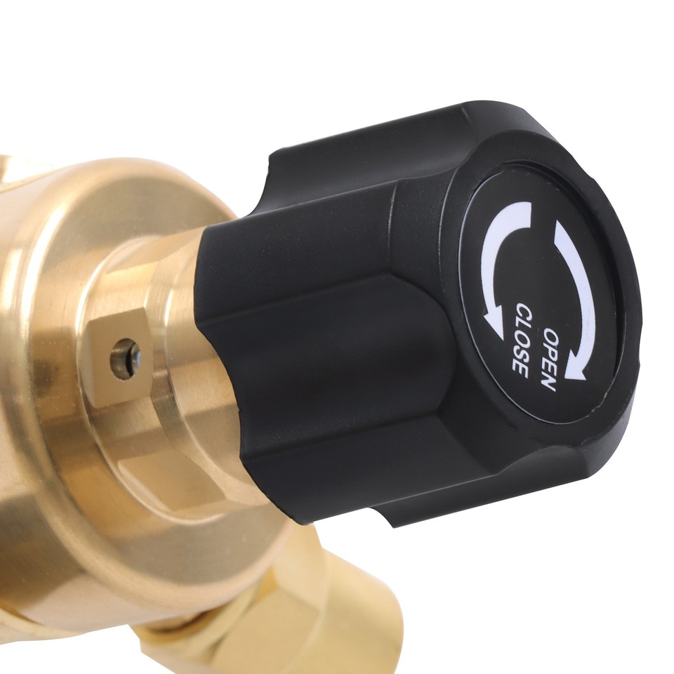 CGA580 Argon CO2 Dual Regulator Gauge Flow Meter for Mig Tig Welding ...