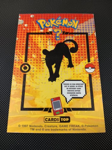 Pokemon 2024 Card Tops Pokedex Database Set Persian #53 Peru US Seller ...