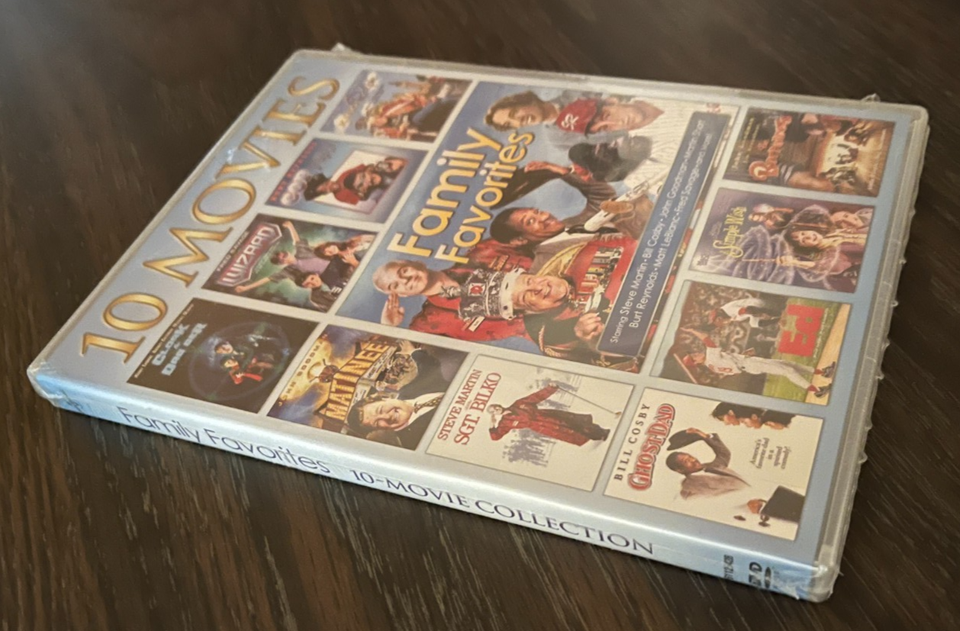 FAMILY FAVORITES: 10 Movie Collection DVD Universal Home Entertainment ...