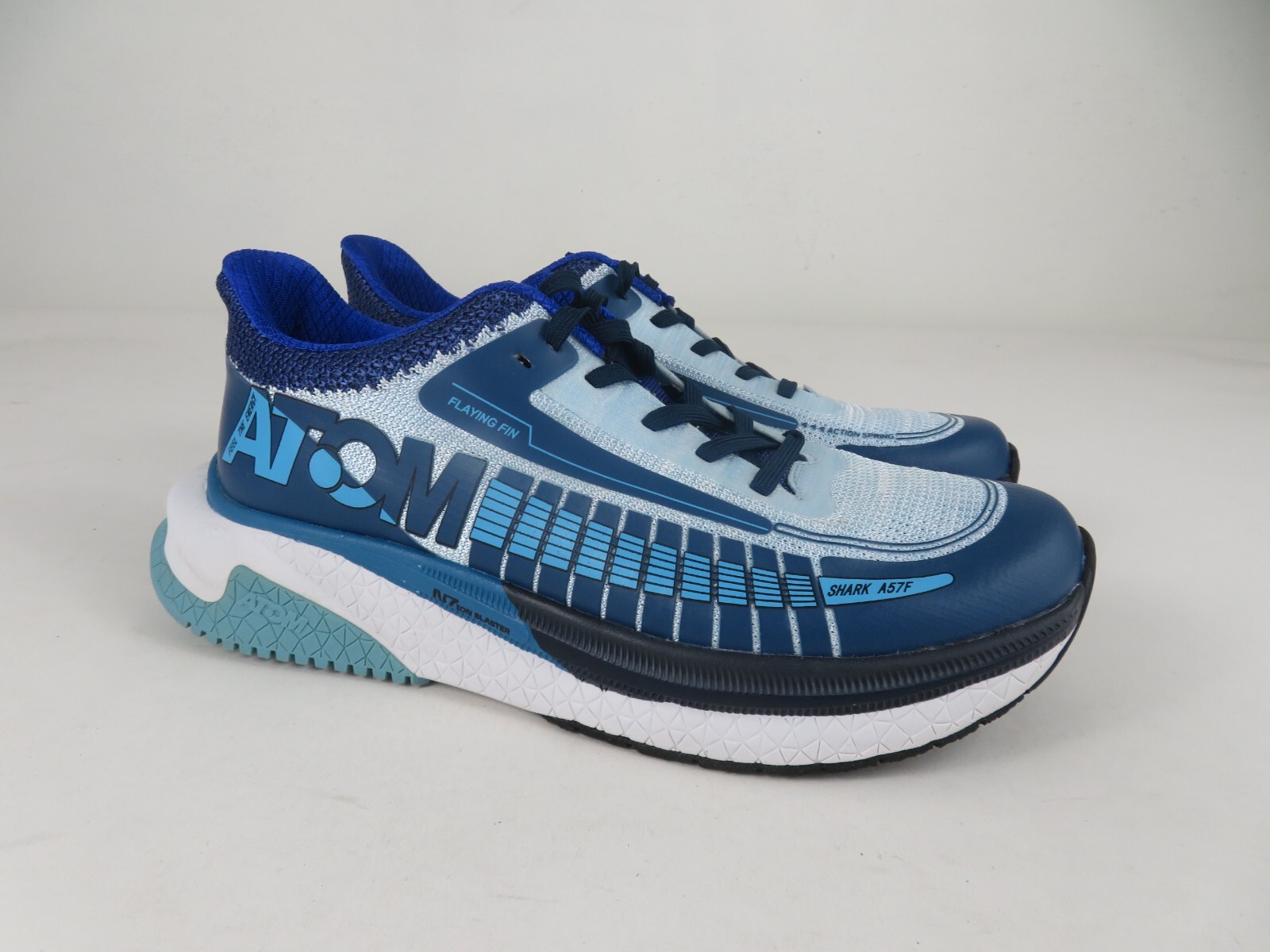 Atom By Fluchos Womens 10 Shoes Flaying Fin Running Walking Blue ...