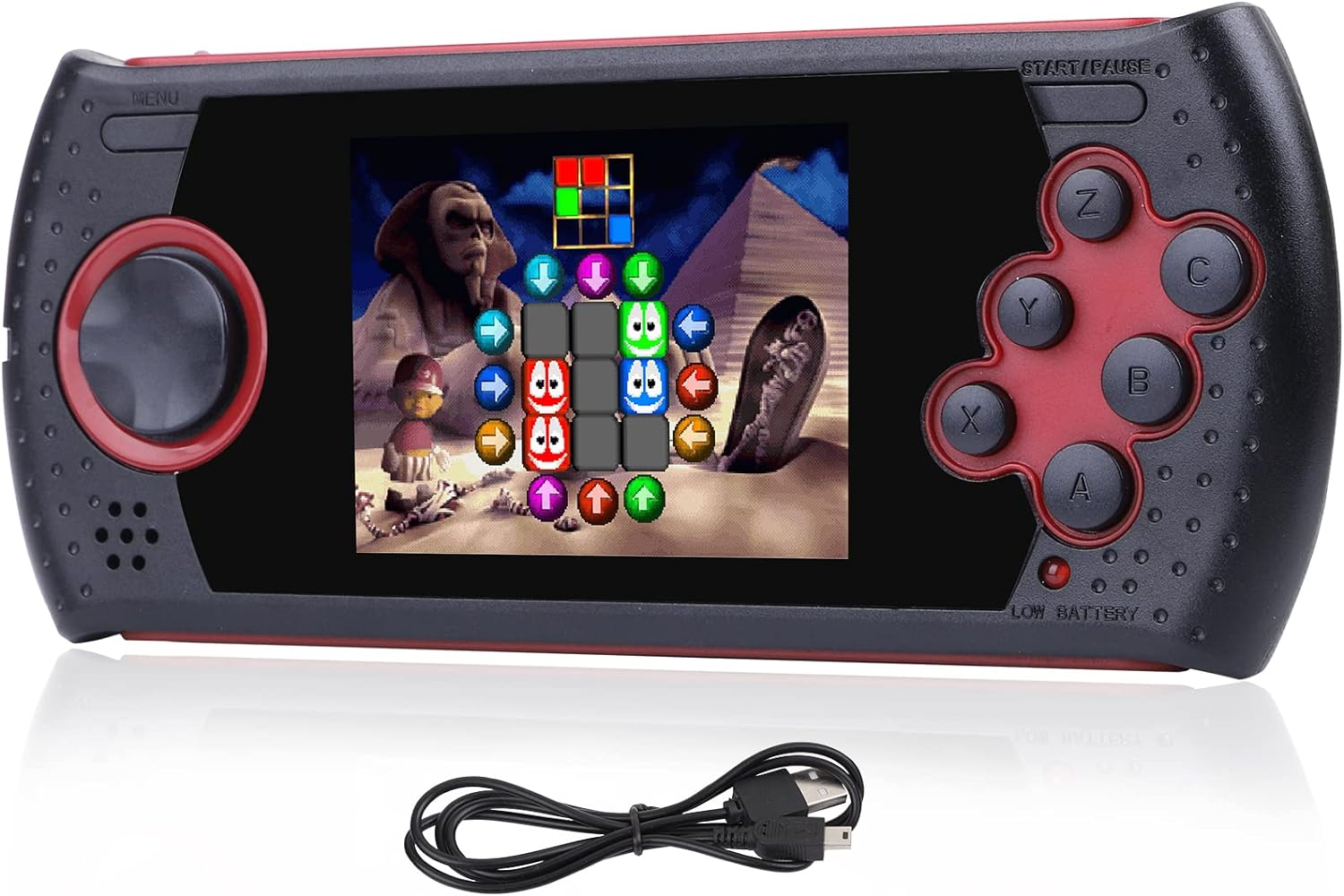 Handheld Game for Kids Built-In 230 HD Classic Retro Video Games USB ...