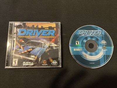 Driver, You are the Wheelman- PC CD-Rom - Complete CIB TESTED WORKING ...