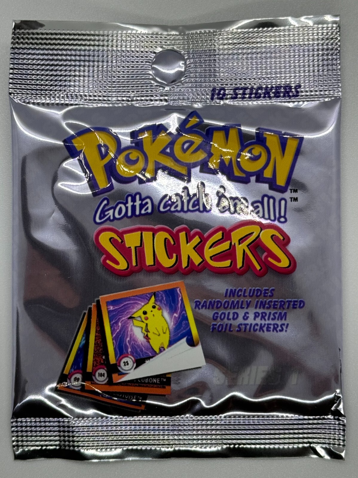 1999 Pokemon Artbox Stickers Series 1 Factory Sealed Booster Pack | eBay