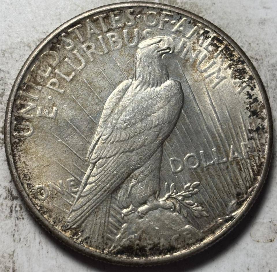 1935 $1 Peace Silver Dollar. Attractive AU/UNC Example! | eBay