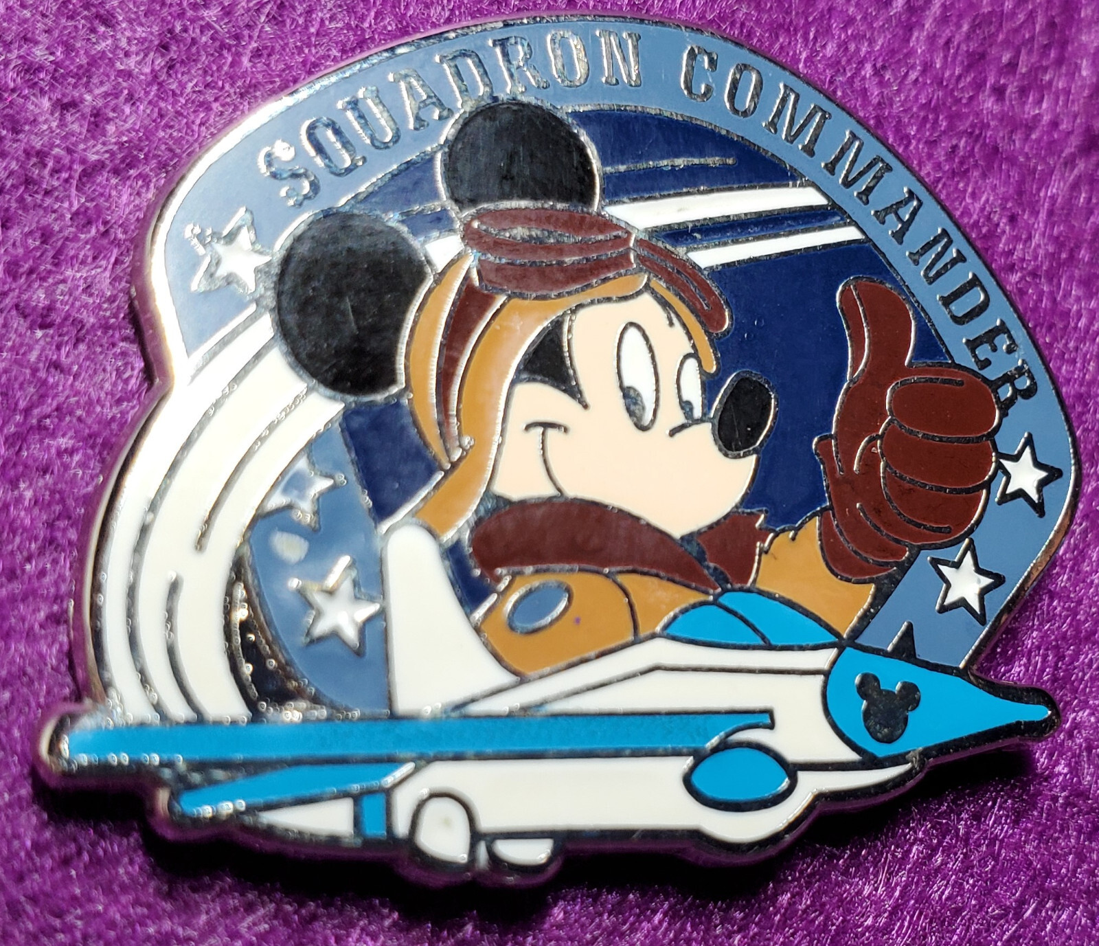Mickey Mouse Squadron Commander Disney Pin 2008 Hidden Mickey 3 of6 ...