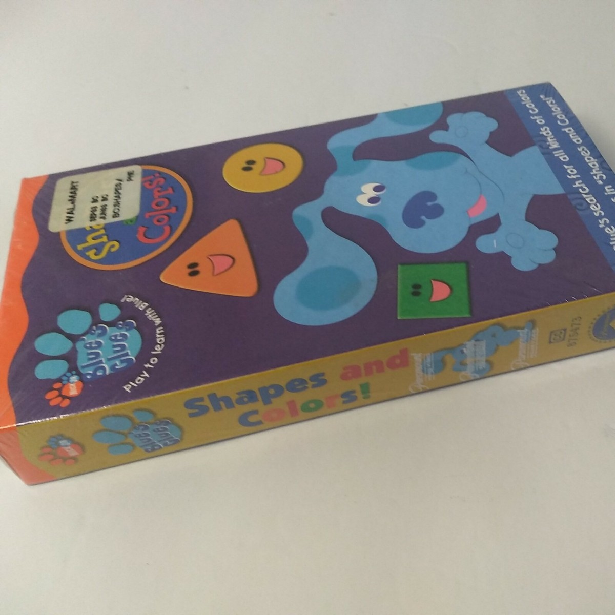 Blue's Clues Shapes And Colors Vhs