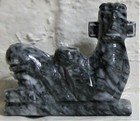 Vintage Marble Hand-Carved Chac Mool Sculpture Detailed 4"H x 4 1/2"L ...