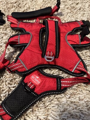 3 New Tuff Pupper Tracker No Escape Adjustable Dog Harness XS, S, M ...
