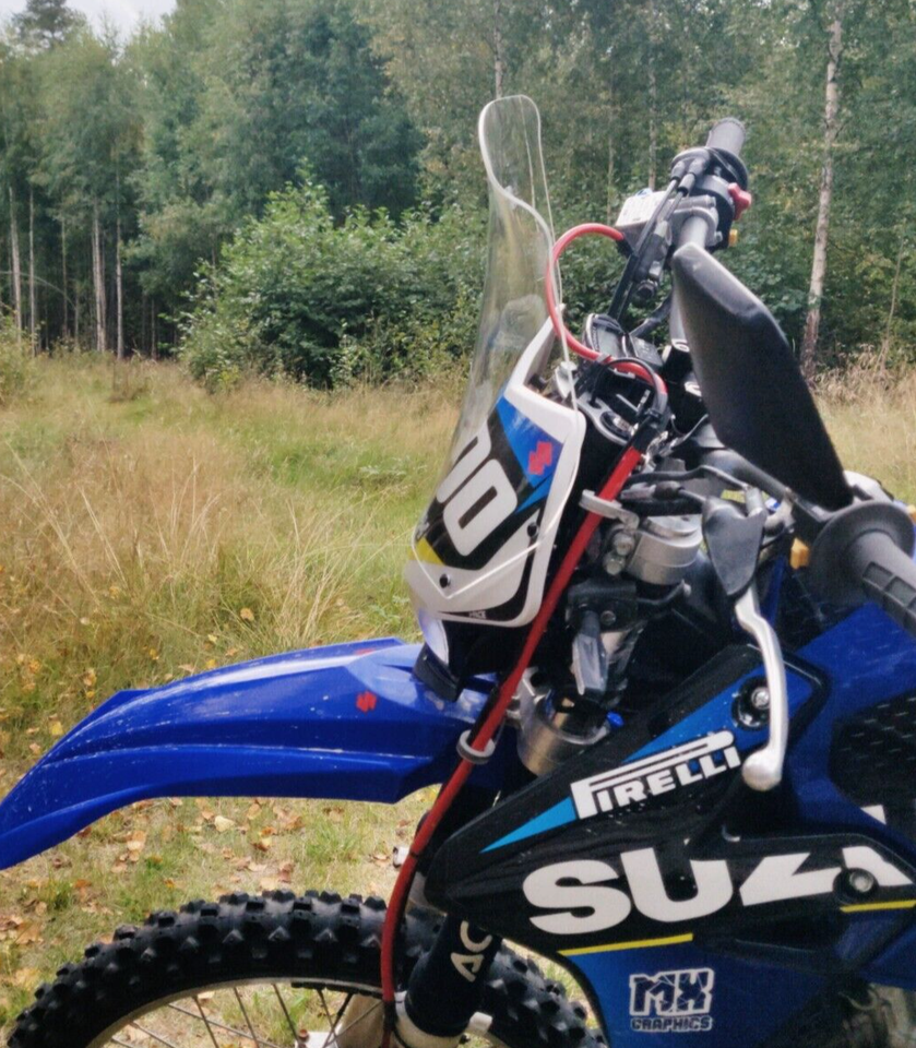 Suzuki DR-Z 400 DRZ 400S Tall Touring Screen Windscreen Windshield High ...