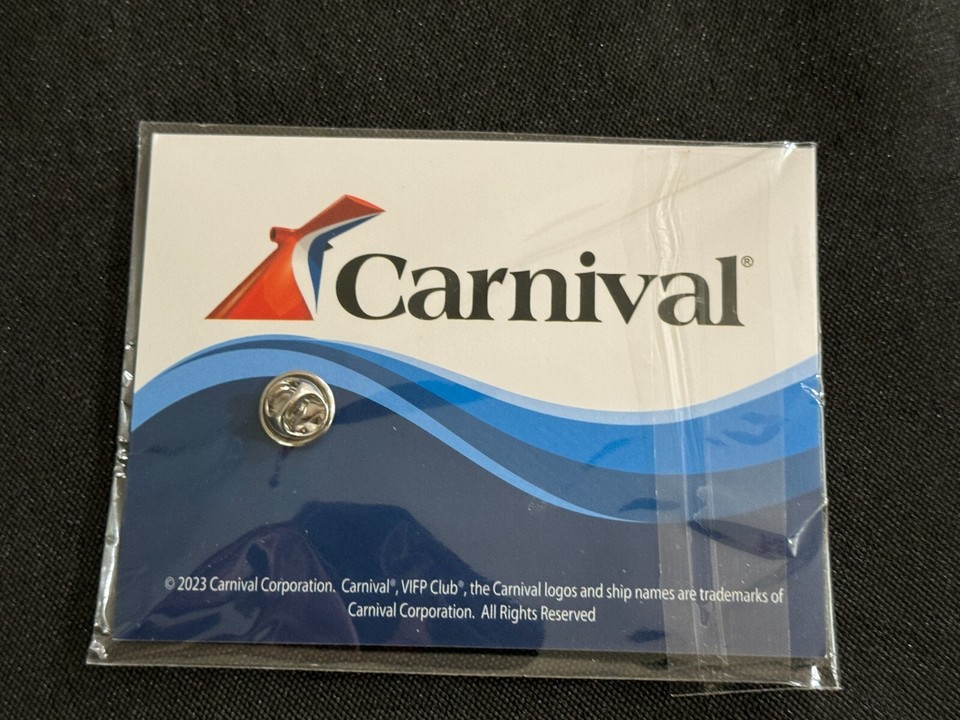 CARNIVAL CRUISE SHIP 2024 VIFP Club Pin Mint in Package CARNIVAL ...