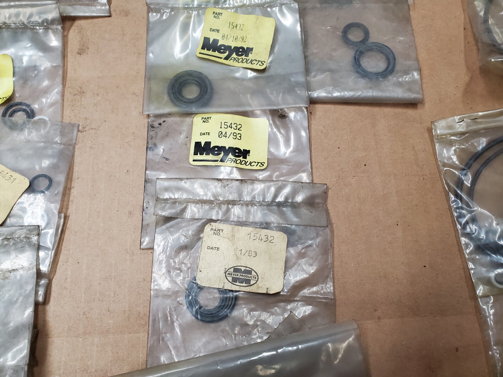 NOS OEM Meyer & AM Seal Kits Lot 15431 15432 15433 15254 15610 15707 ...