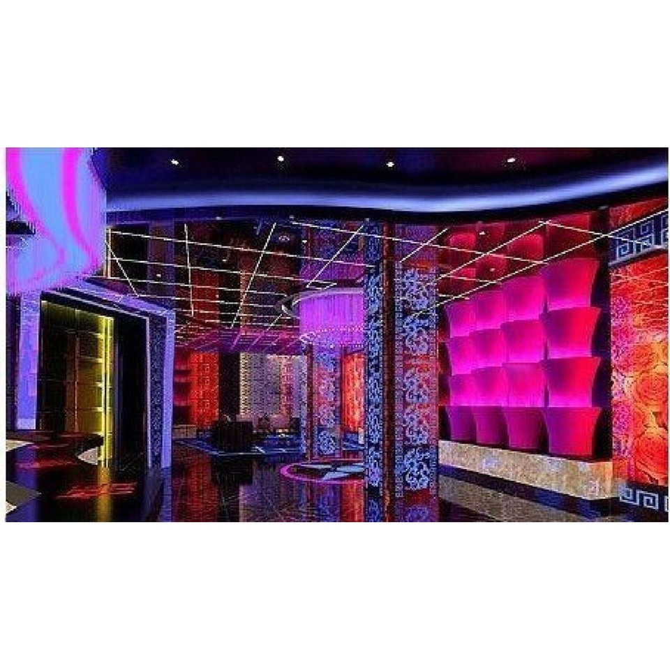 RGB LED Outdoor Backyard Patio Deck Yard Pool Bar Bbq Grill Cabana ...