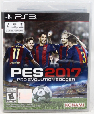 Pro Evolution Soccer 2017 (Sony PlayStation 3, PS3, 2016) - New Sealed ...