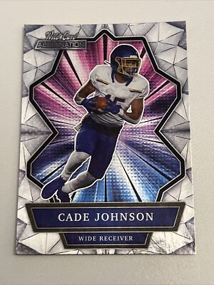 2021 Wild Card Alumination #ABC-58 CADE JOHNSON RC Rookie C8 | eBay