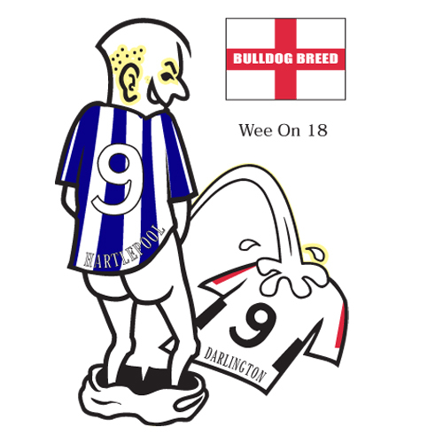 Car Sticker Football Wee/Pee on Your Rival Teams Shirt All UK teams ...