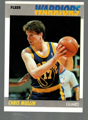 1986-87 Fleer #77 Chris Mullin RC | eBay