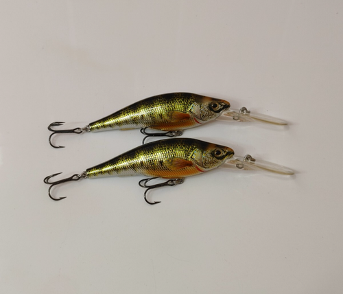 (2) Live Target Yellow Perch 3 3/4" Crankbait Fishing Lures Lot of 2 | eBay